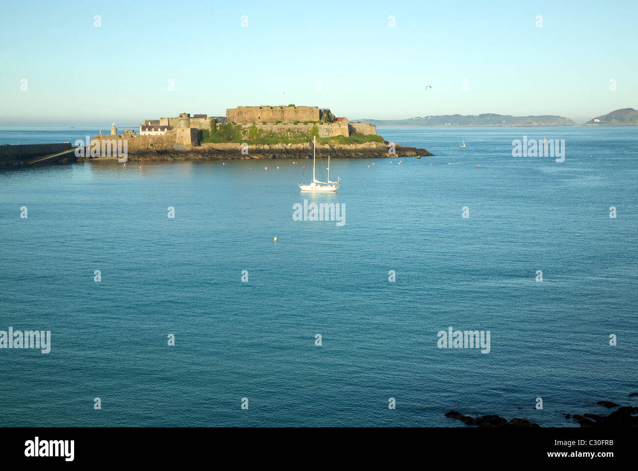 Guernsey cornet castle hi-res stock photography and images - Alamy