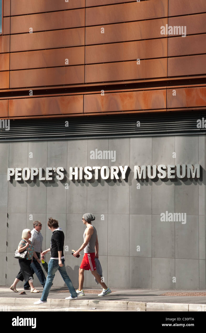 Exterior of People's History Museum, Manchester Stock Photo - Alamy