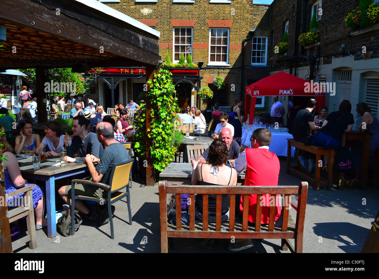 The flask pub, highgate, london hi-res stock photography and images - Alamy