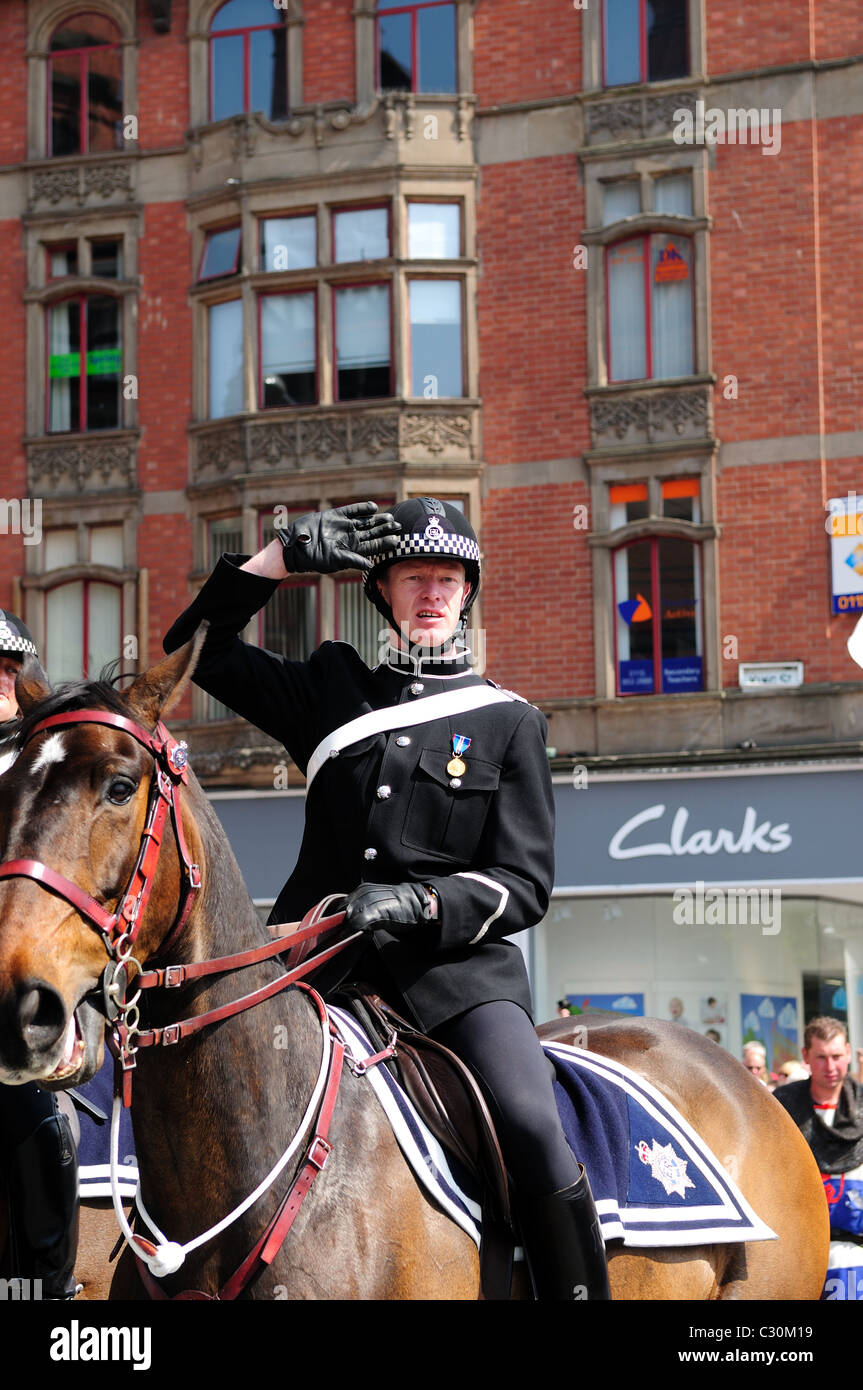 Police horses sunny weather hi-res stock photography and images - Alamy