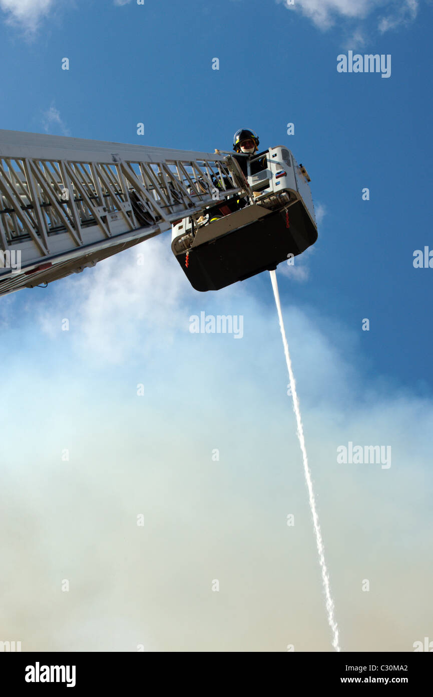 Telescopic ladder hi-res stock photography and images - Alamy
