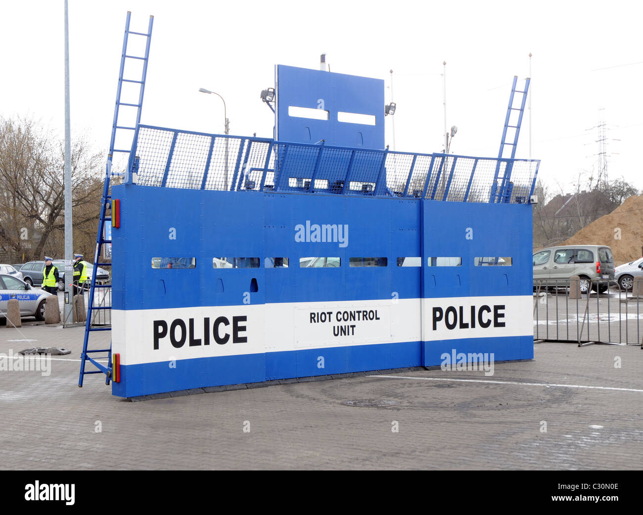 Bozena Riot - remotely operated, armored vehicle on EUROPOLTECH 2011 ...