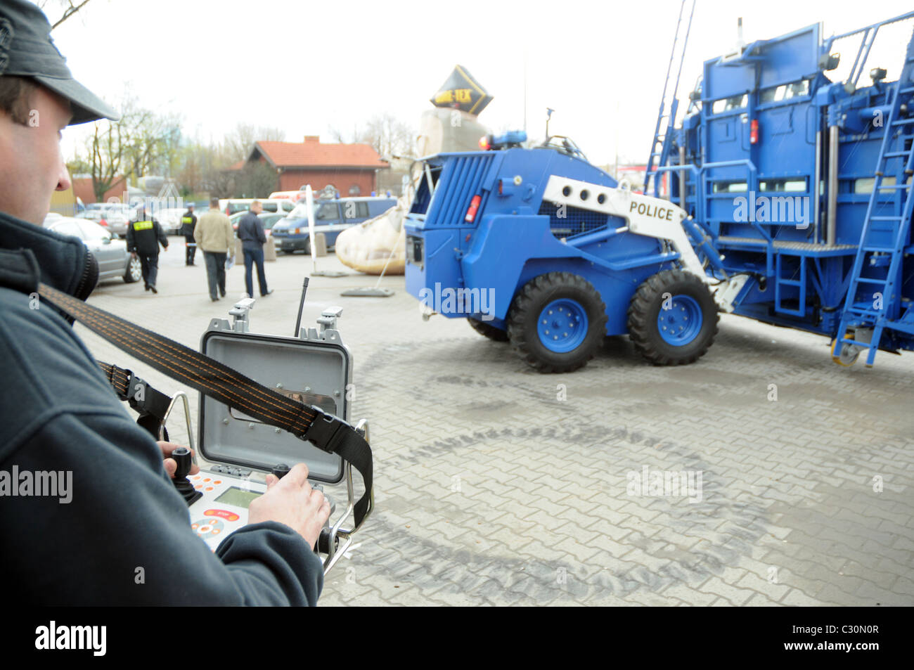 Riot control vehicle hi-res stock photography and images - Alamy
