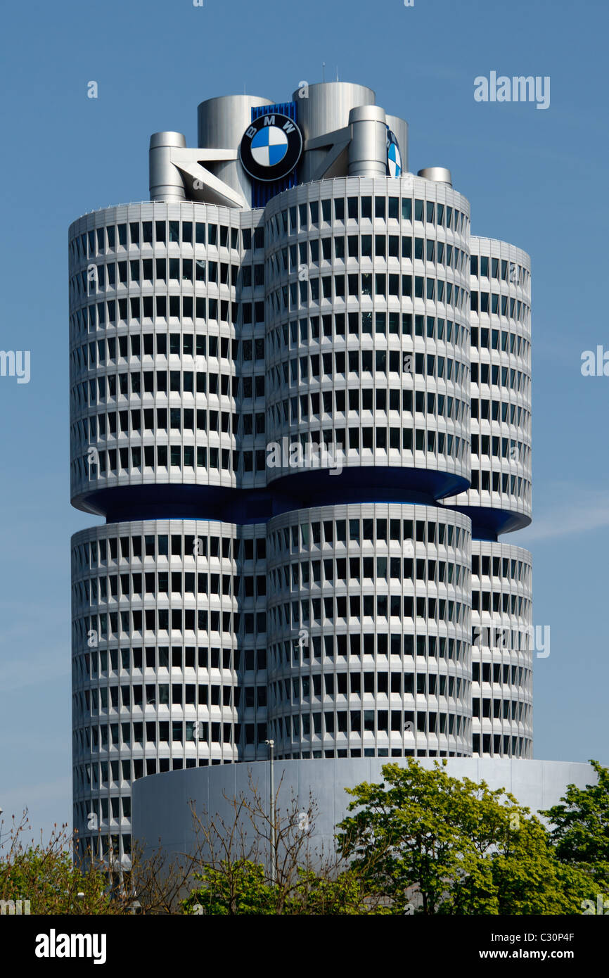 BMW Headquarters in Munich, Germany Stock Photo - Alamy
