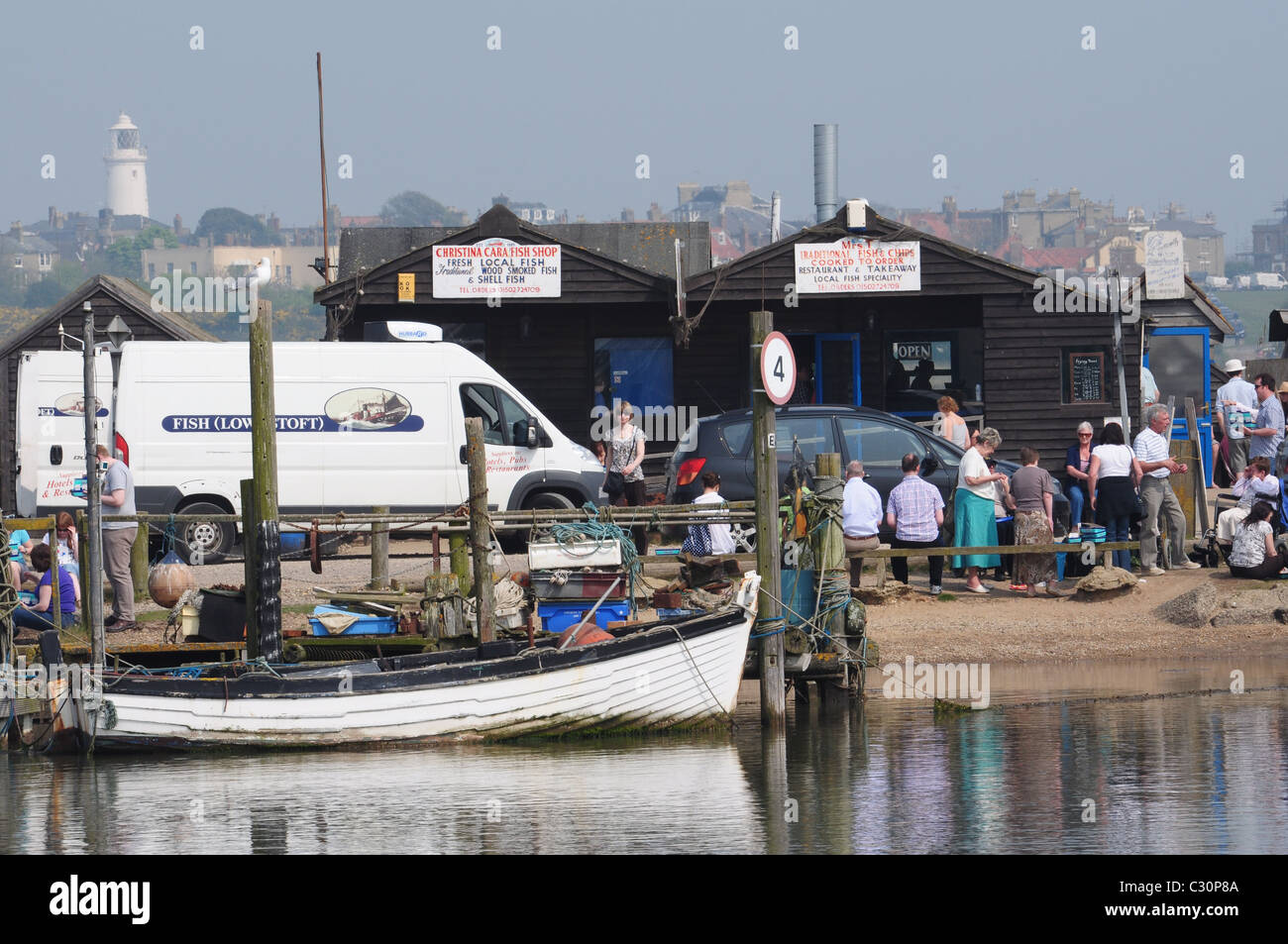 Blackshore on the River Blyth Southwold, Suffolk Stock Photo - Alamy