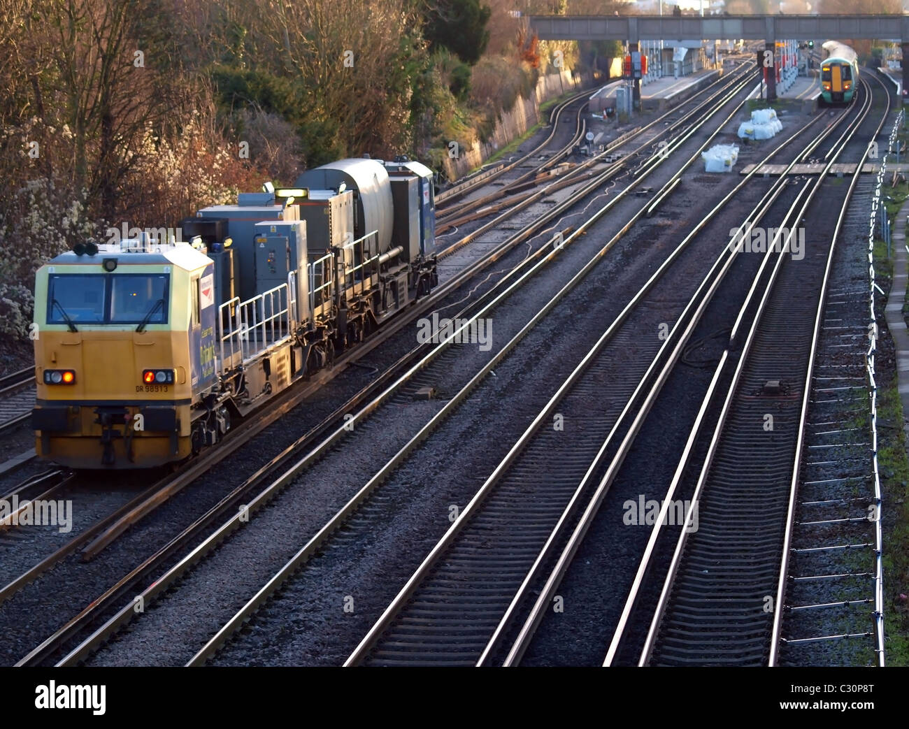 Uk trains maintenance hi-res stock photography and images - Alamy