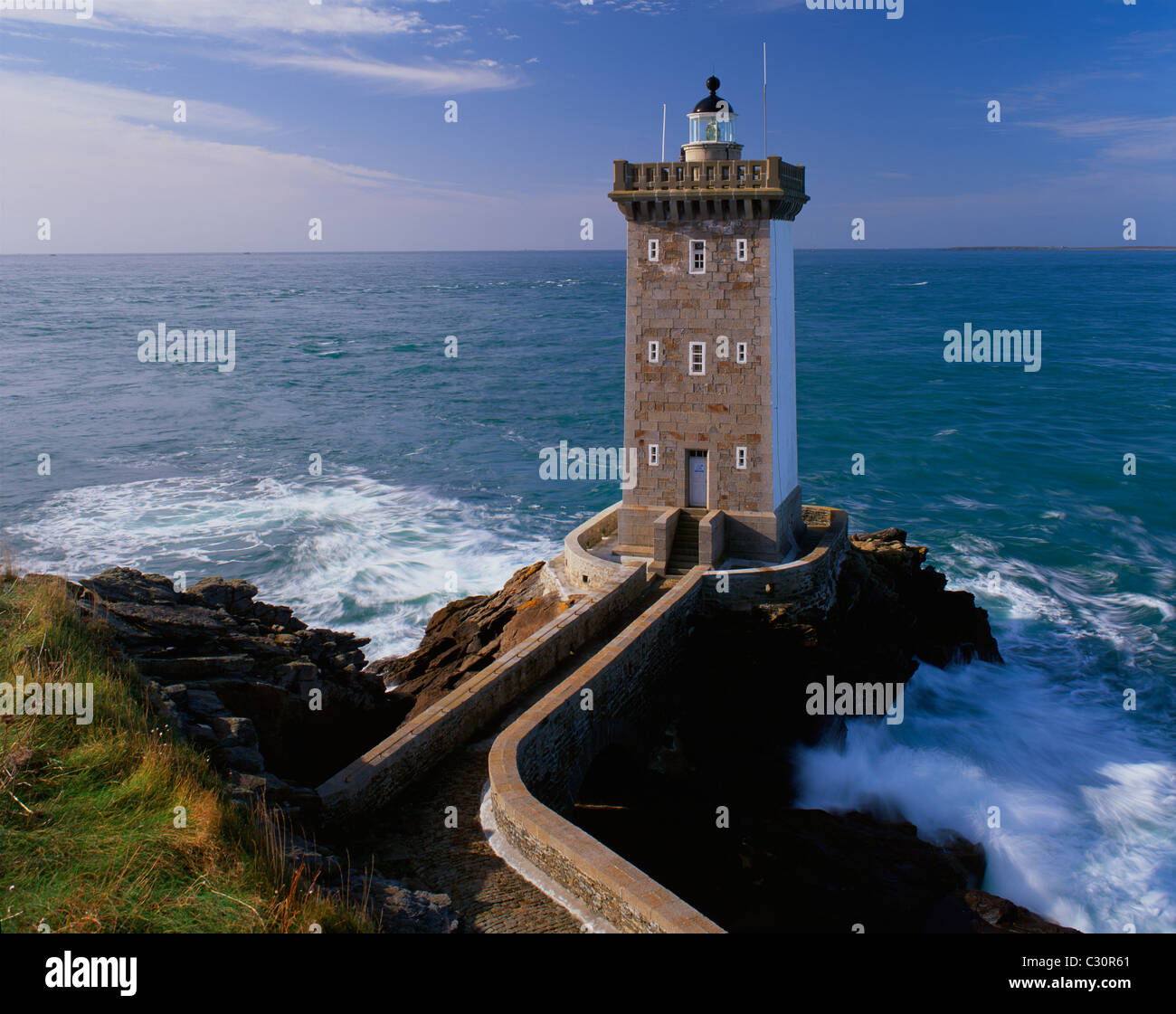 Phare D Kermovan Le Conquet Finistere Northern Brittany Coast Phare D Kermovan Le Conquet Finistere Northern Brittany Coast