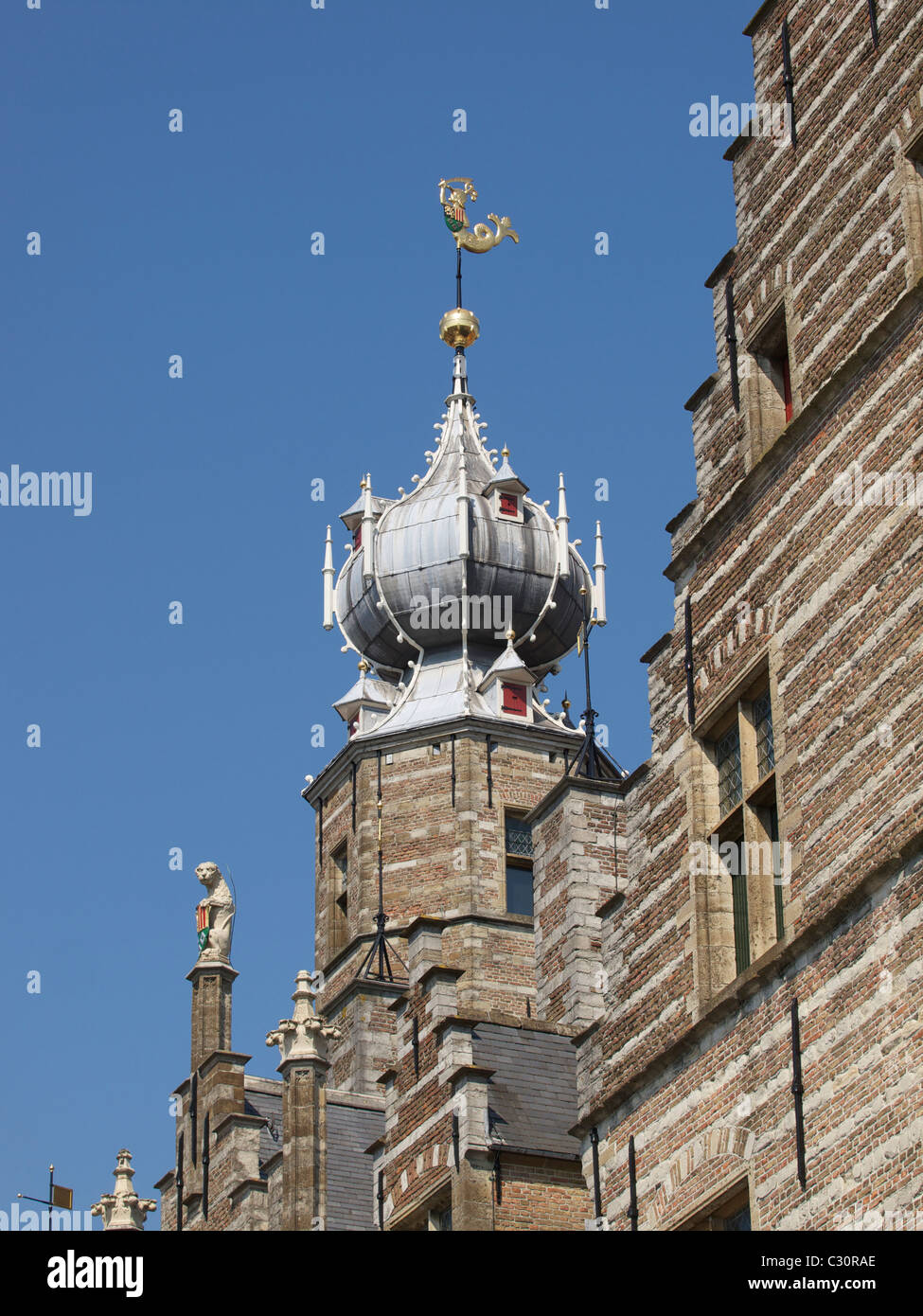 the Markiezenhof city palace in Bergen op Zoom, Noord Brabant, the ...