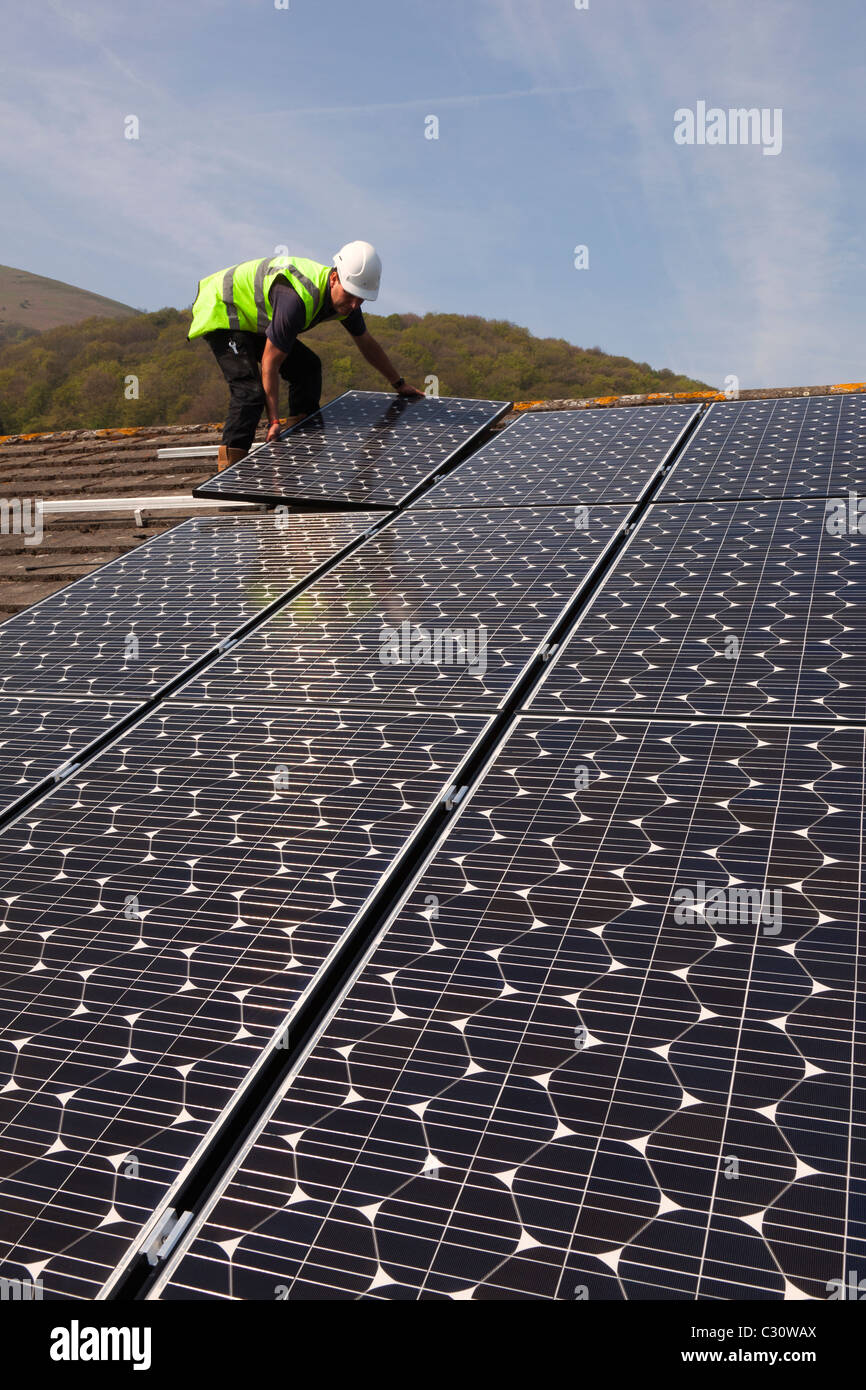 Solar Pv Roof Stock Photos & Solar Pv Roof Stock Images - Alamy