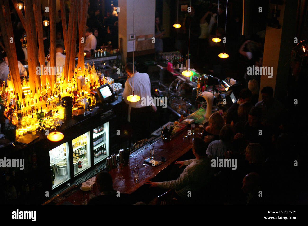 Bartender patrons hi-res stock photography and images - Alamy