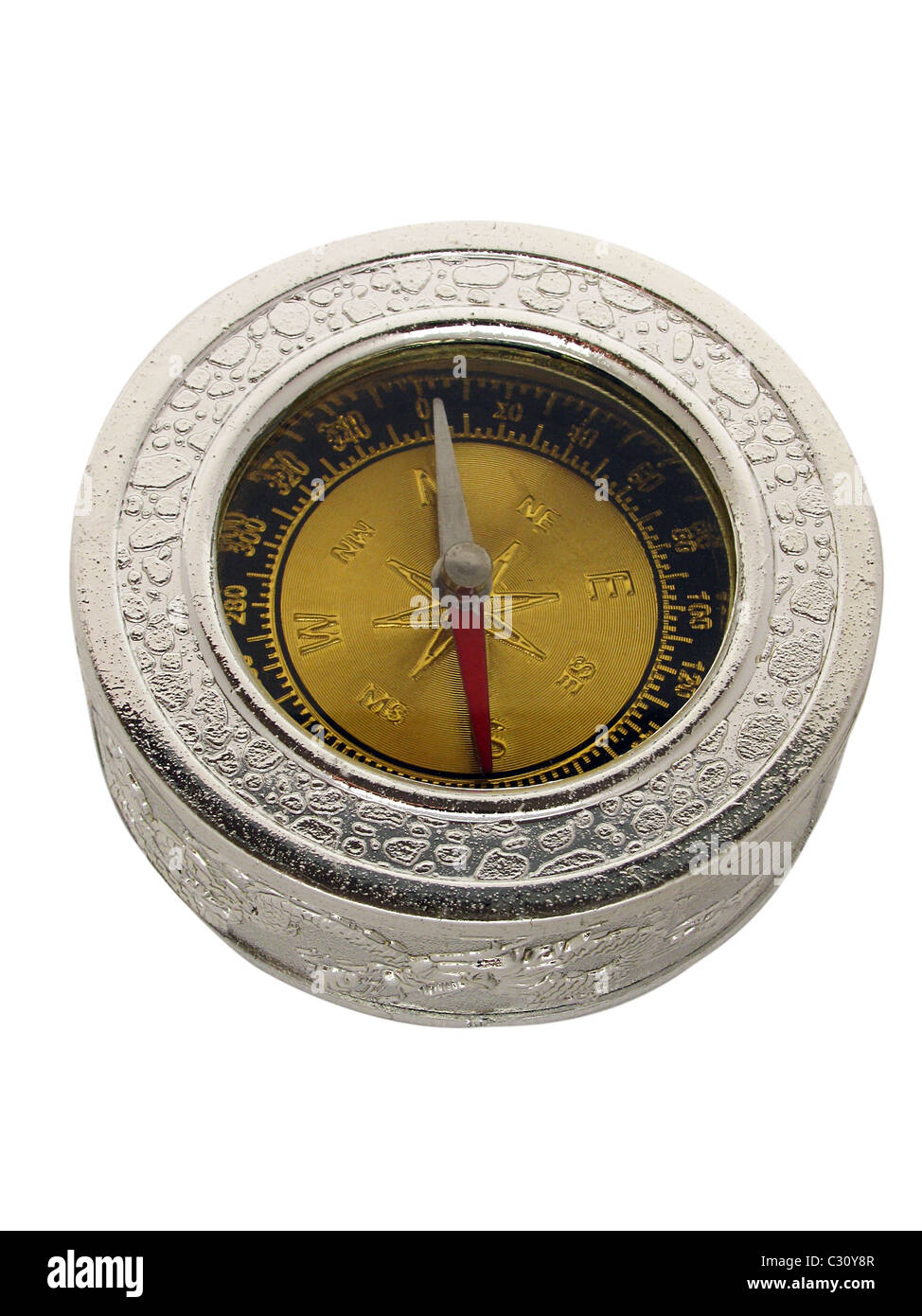 compass isolated on white background Stock Photo - Alamy