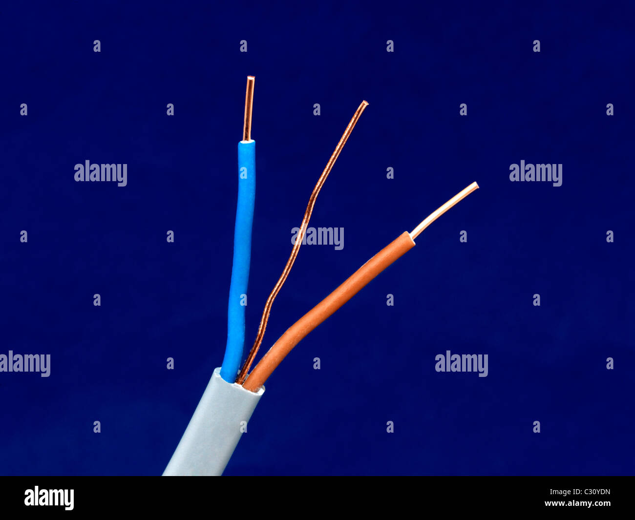 Earth electrical cable wire hi-res stock photography and images - Alamy