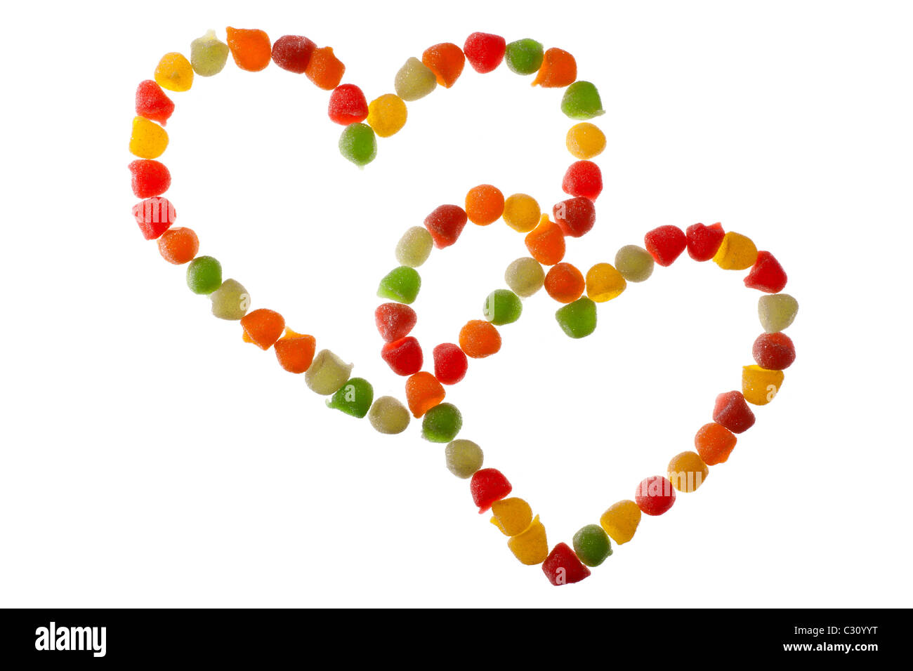 Love shape hi-res stock photography and images - Alamy