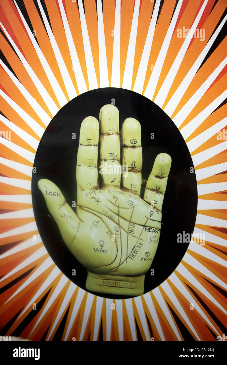 Gypsy Fortune Teller Sign