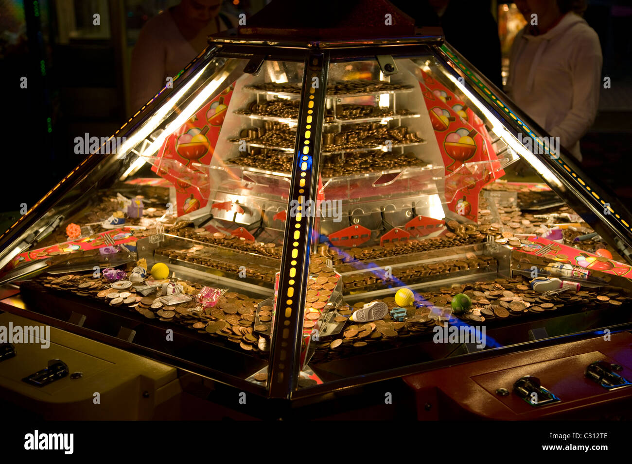 Electric Palace amusement arcade Weymouth Dorset England Stock Photo ...