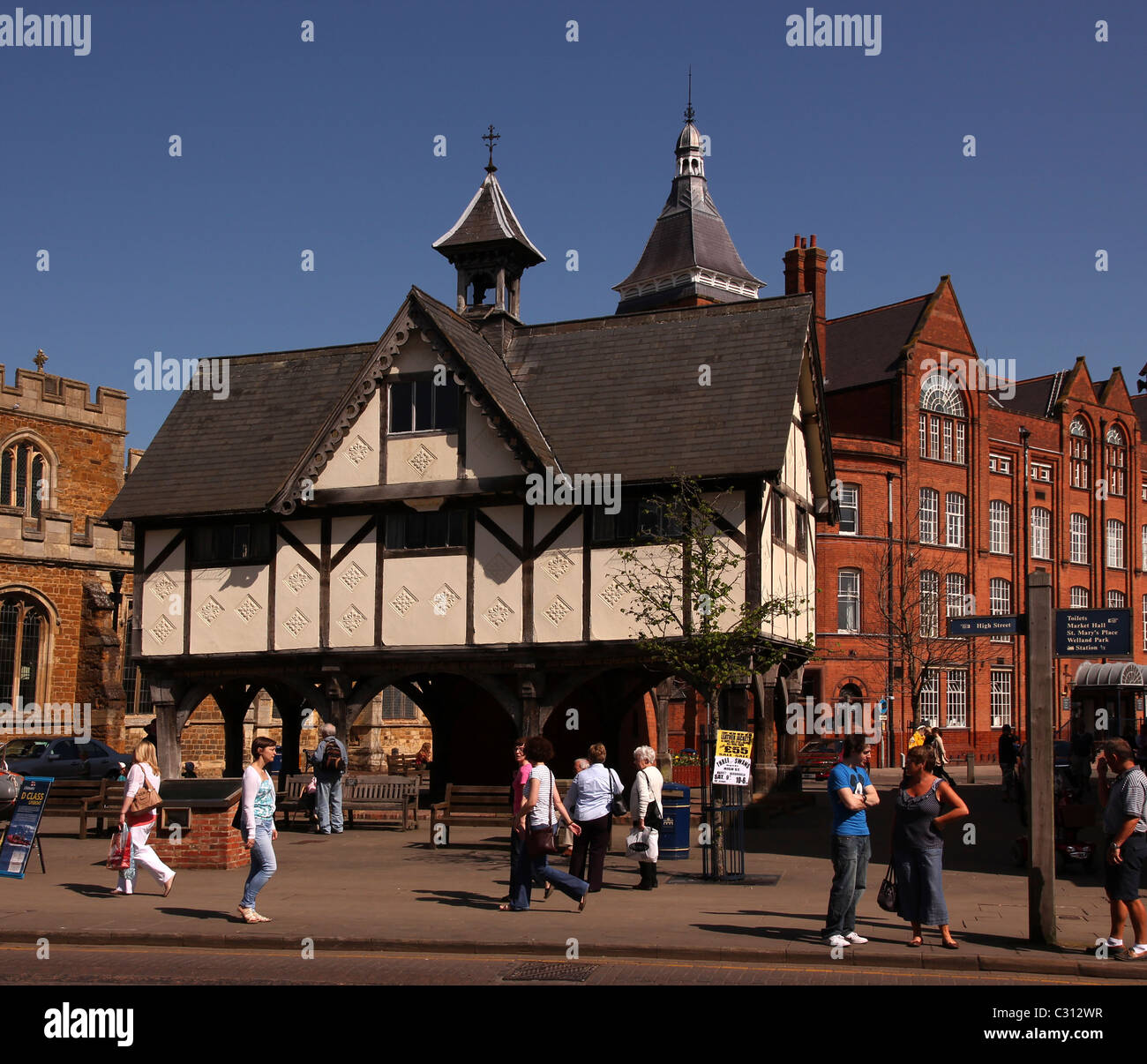 The Old Grammar School, Market Harborough, Leicestershire, England, UK ...