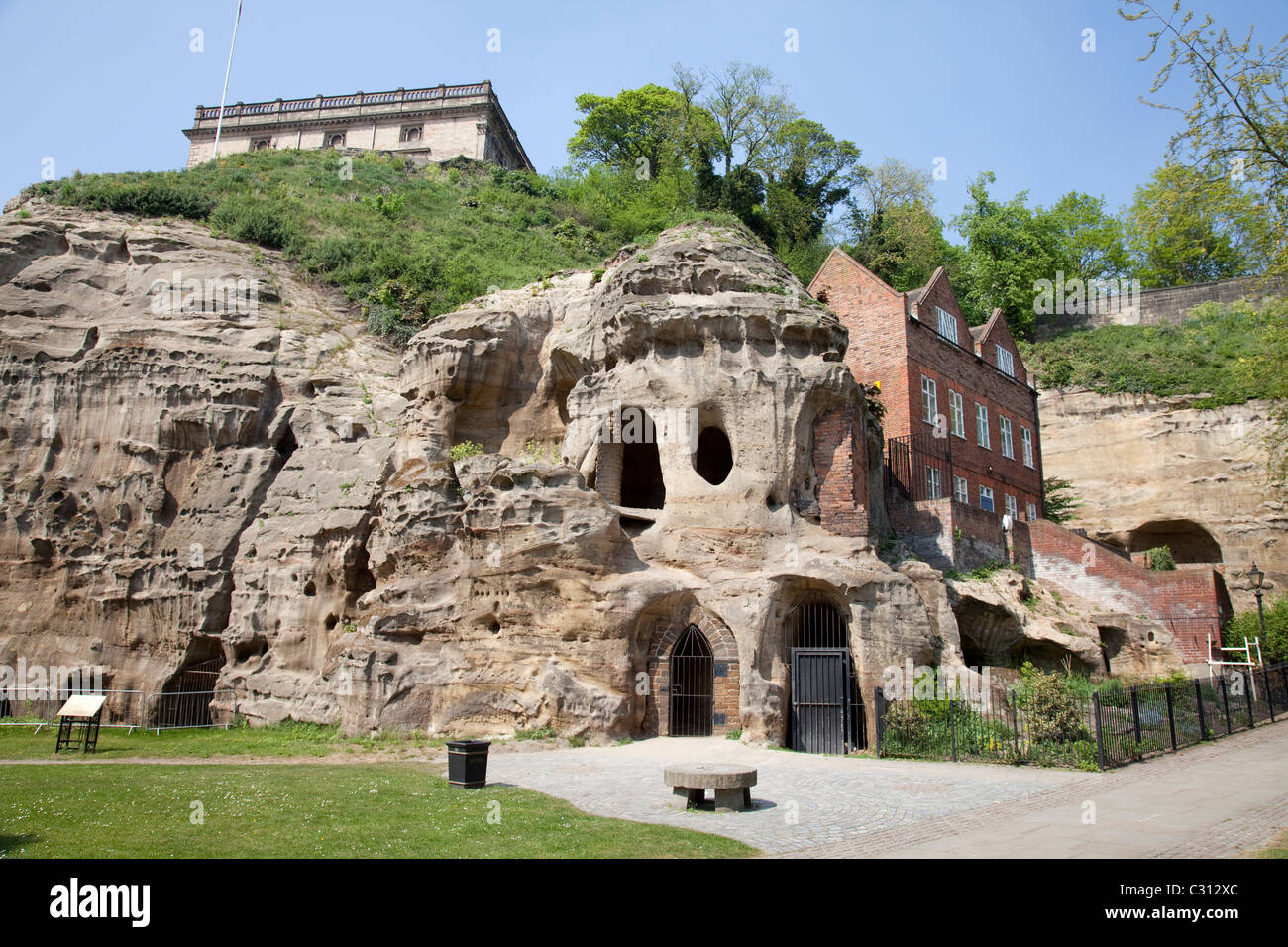 Enterance Of Cave Castle