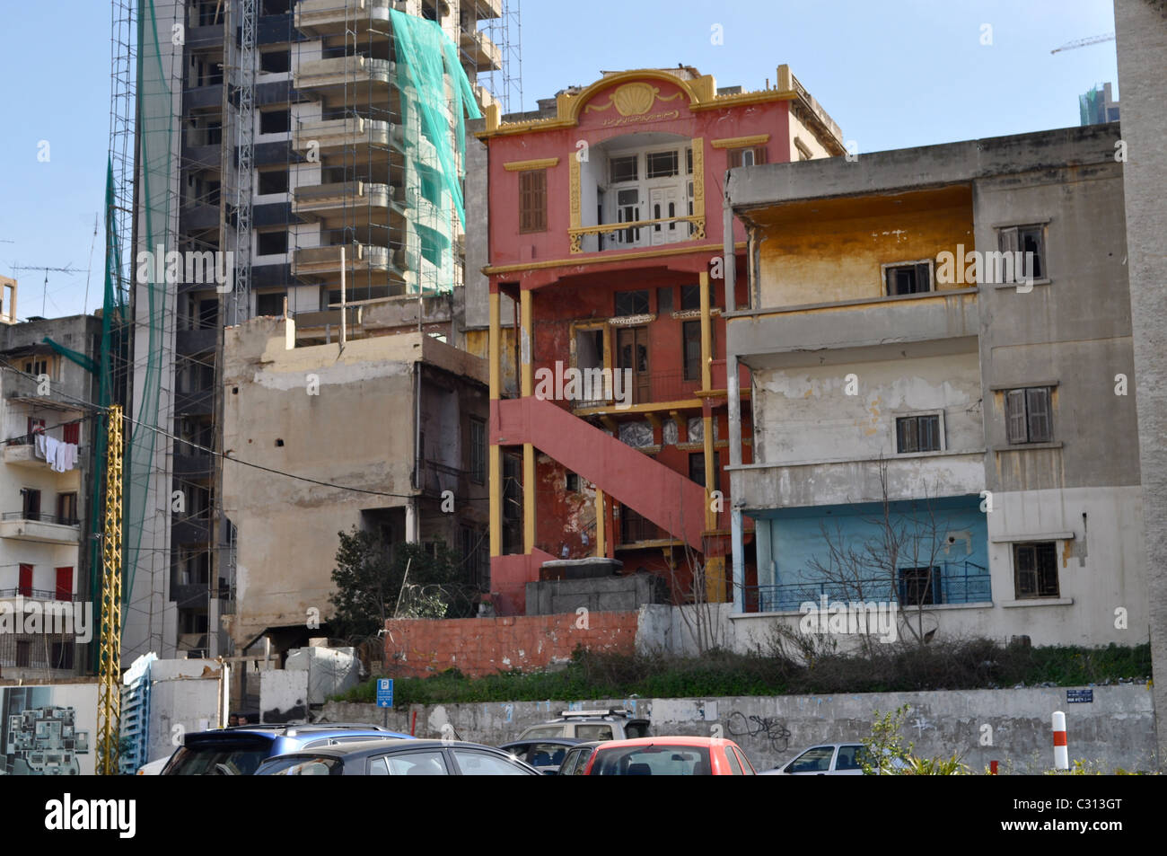 Beirut old and new, Lebanon; restoration or preservation, destruction ... Beirut old and new, Lebanon; restoration or preservation, destruction ...