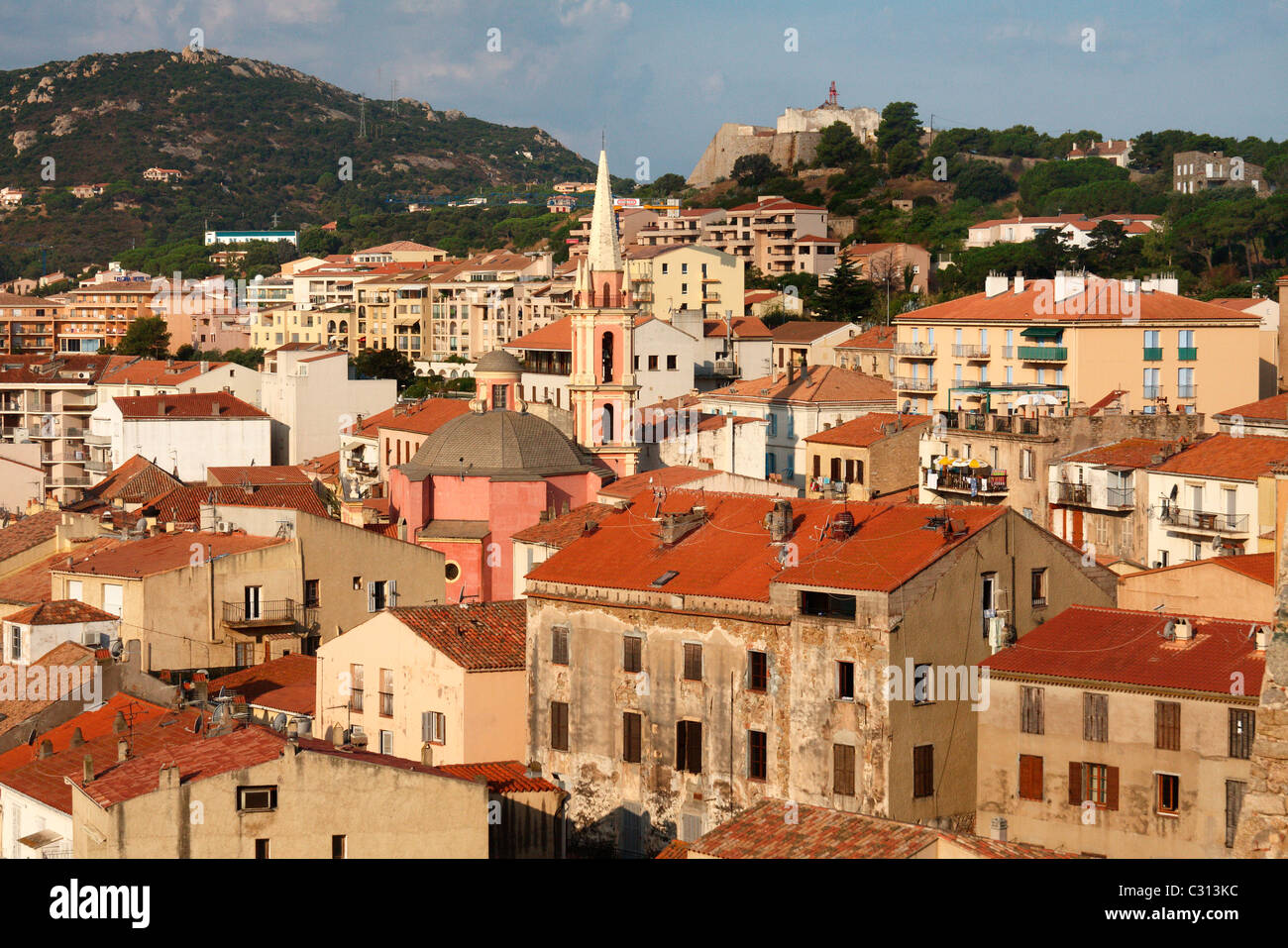 Corsica village architecture hi-res stock photography and images - Alamy
