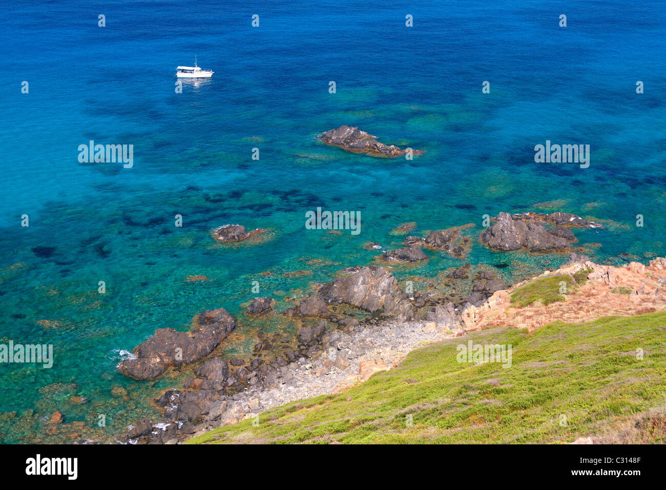 Sanguinaires islands in Ajaccio, Corsica Stock Photo - Alamy