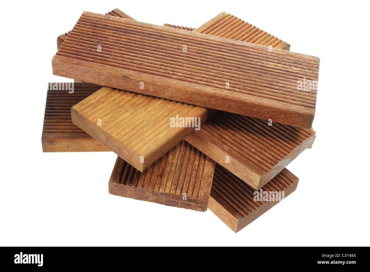 Pile of Wood Planks Stock Photo - Alamy
