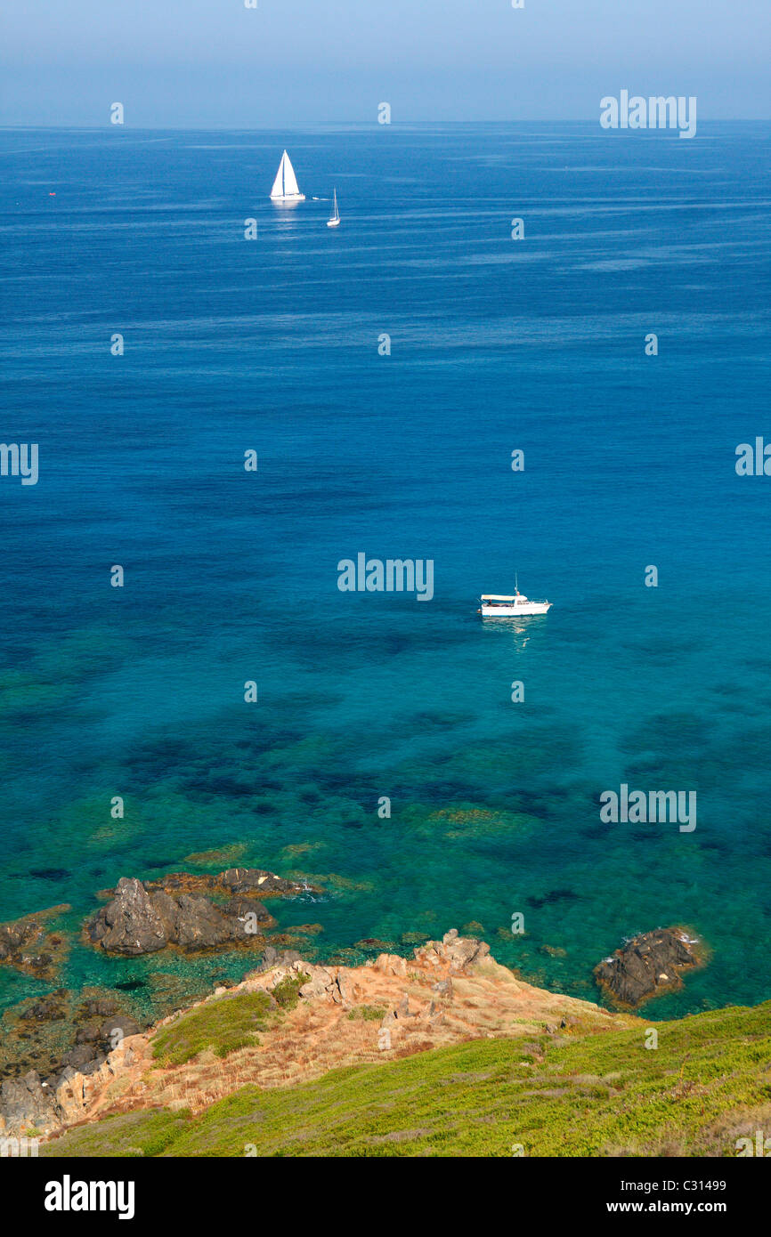 Sanguinaires islands in Ajaccio, Corsica Stock Photo - Alamy