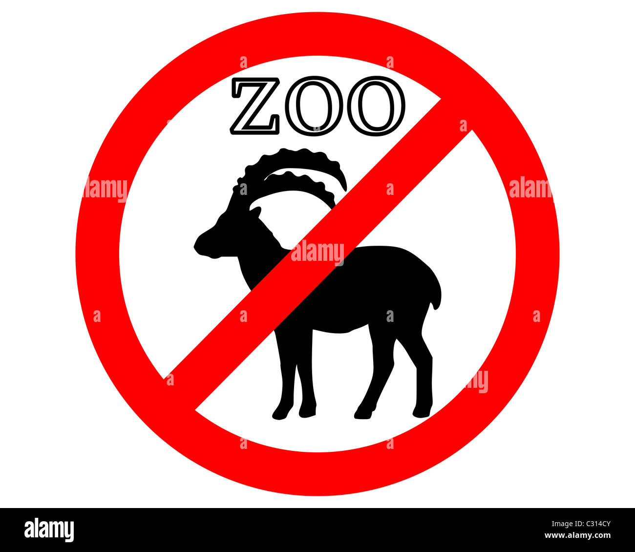 Ibex in enclosure zoo in hi-res stock photography and images - Alamy