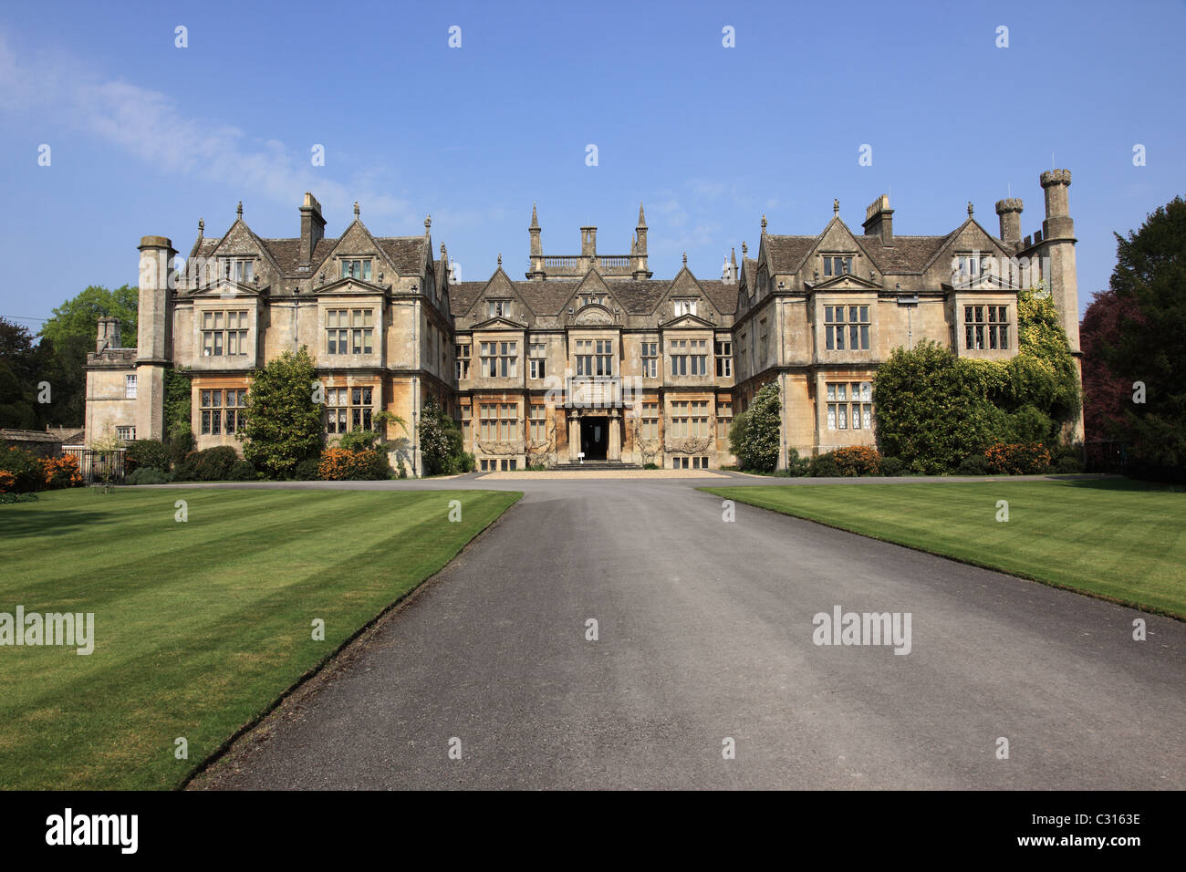 Corsham Court an Elizabethan stately house, Corsham, Wiltshire, England ...
