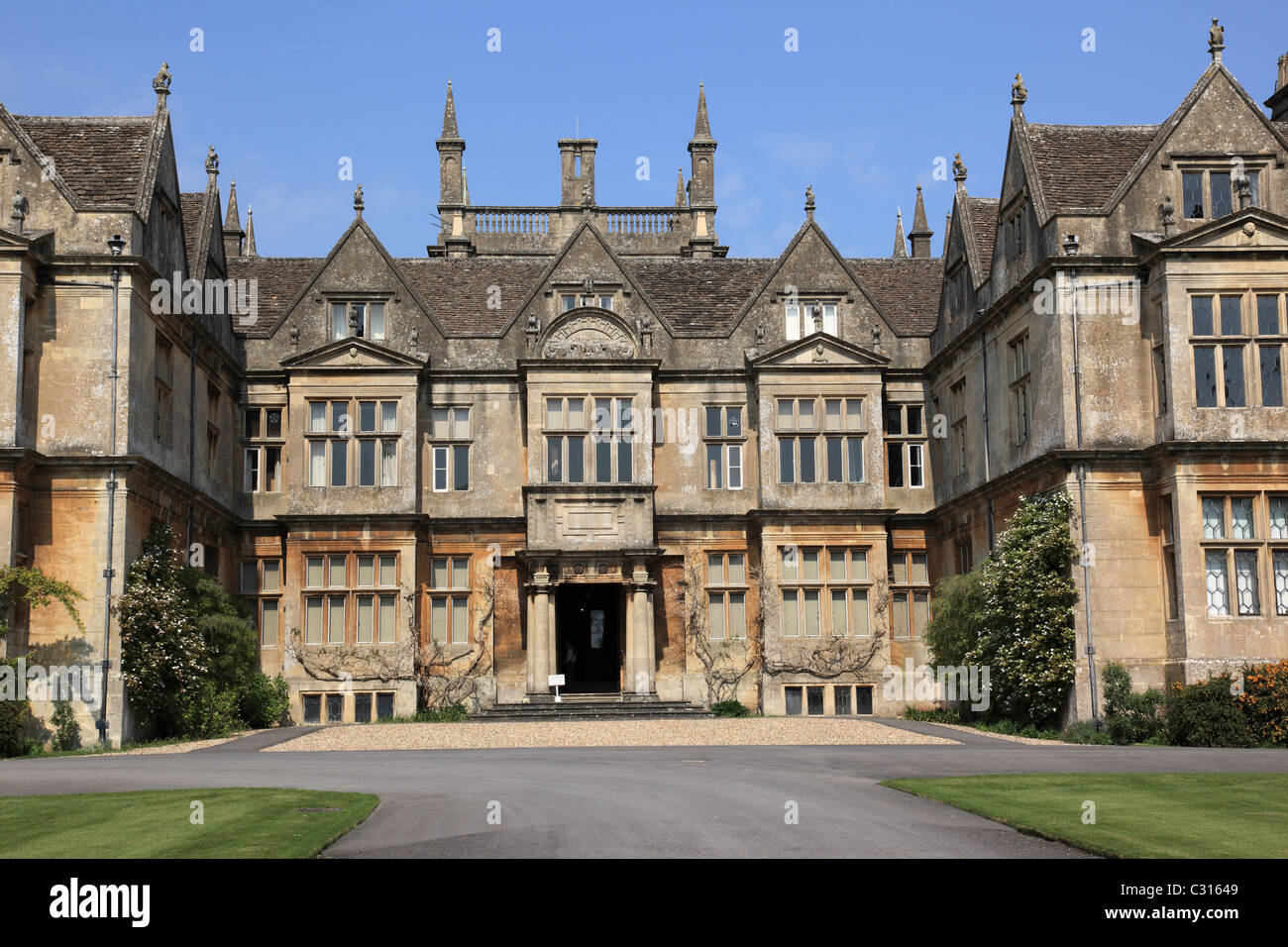 Corsham Court an Elizabethan stately house, Corsham, Wiltshire, England ...