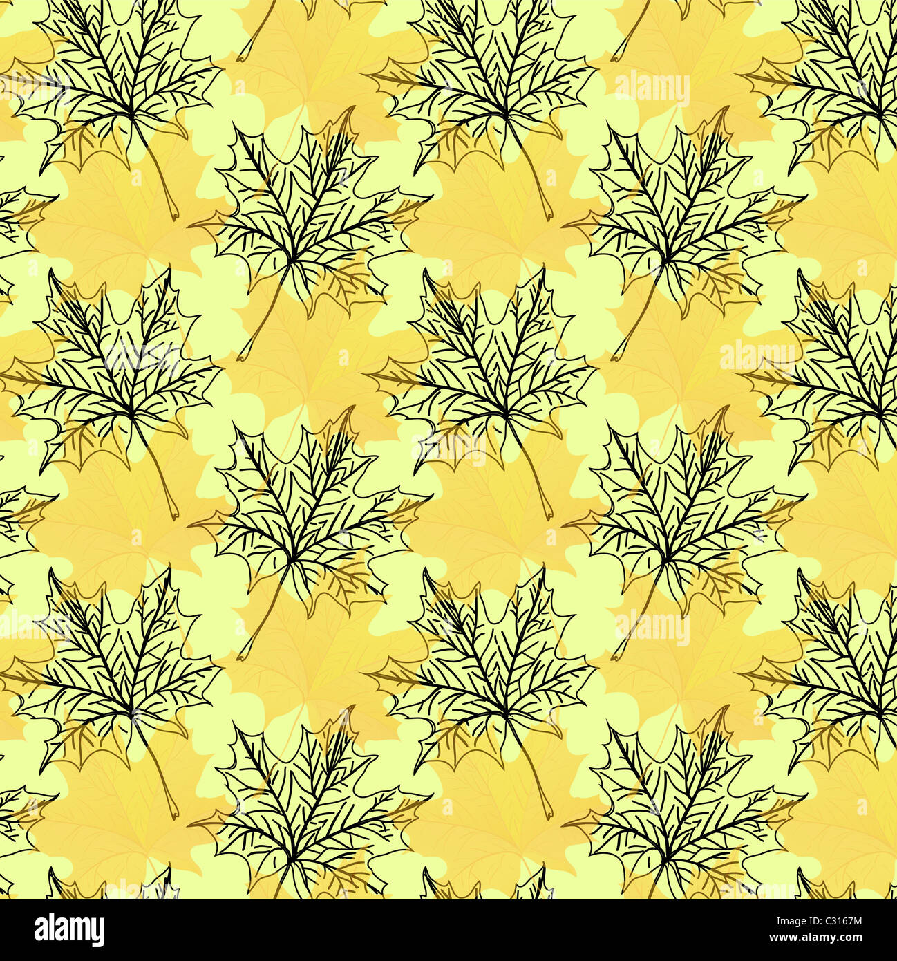 Seamless wallpaper pattern from abstract smooth forms, vector Stock ...