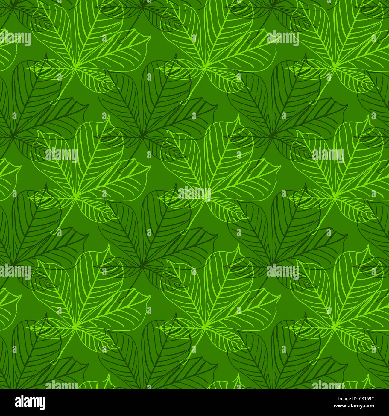 Seamless wallpaper pattern from abstract smooth forms, vector Stock ...