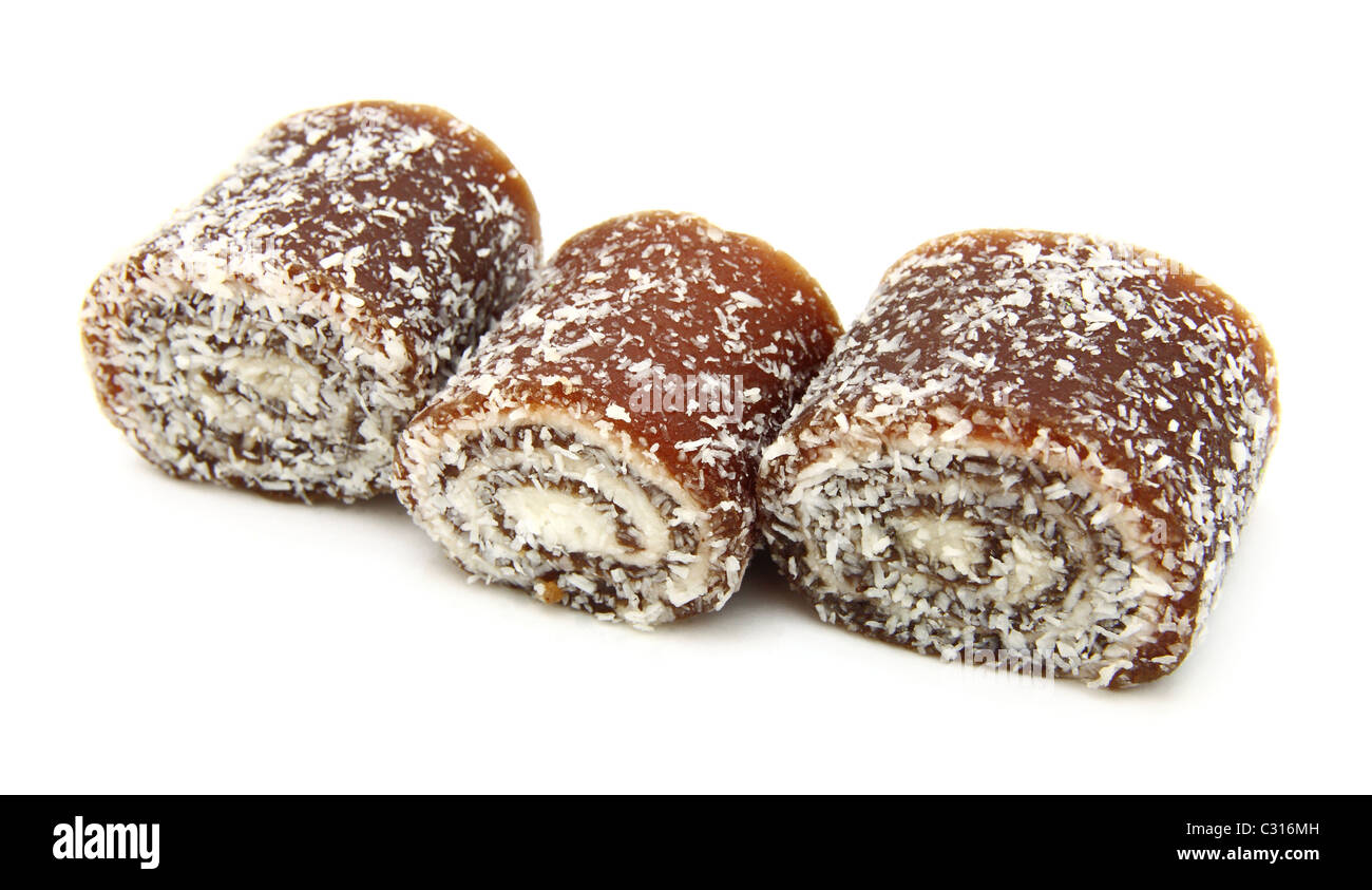 Green turkish delight Cut Out Stock Images & Pictures - Alamy