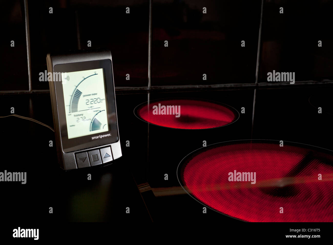 Smart meter in Kitchen - Smart meter uk to show energy consumption by ...