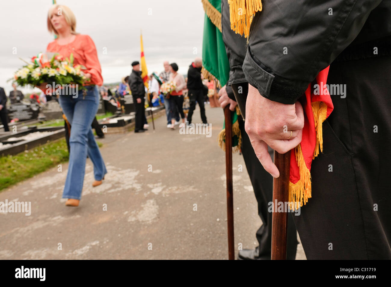 Irish Republican Socialist Party (IRSP) members in paramilitary ...