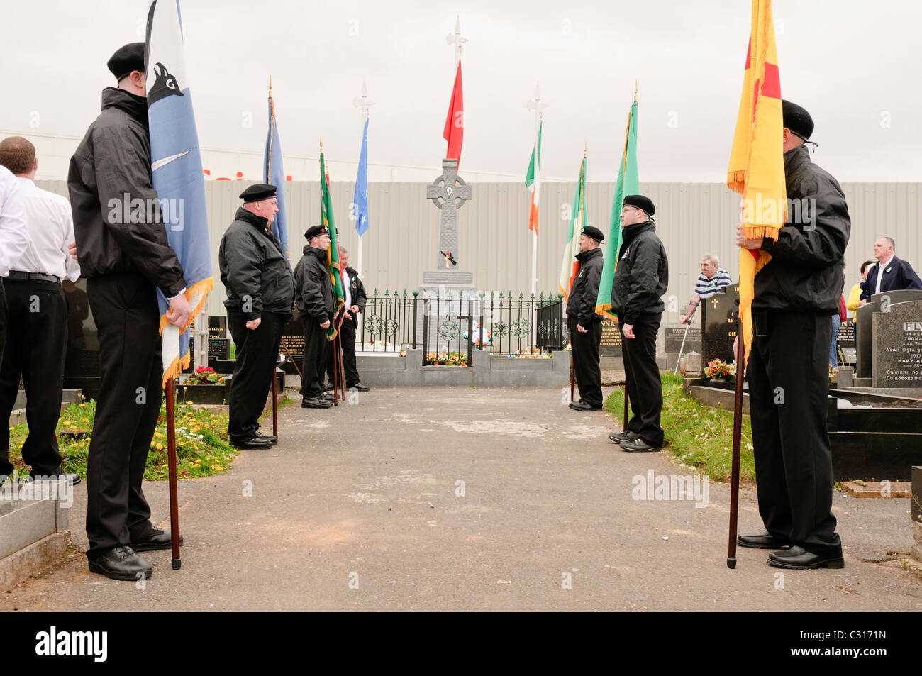 Irish Republican Socialist Party (IRSP) members in paramilitary ...