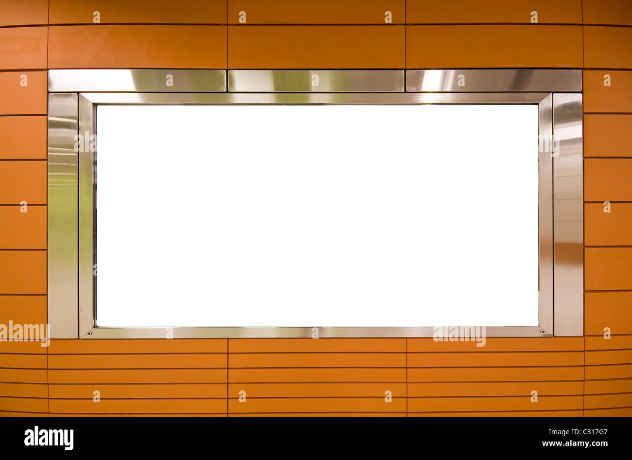 Large Billboard for advertisement use and brown background Stock Photo ...