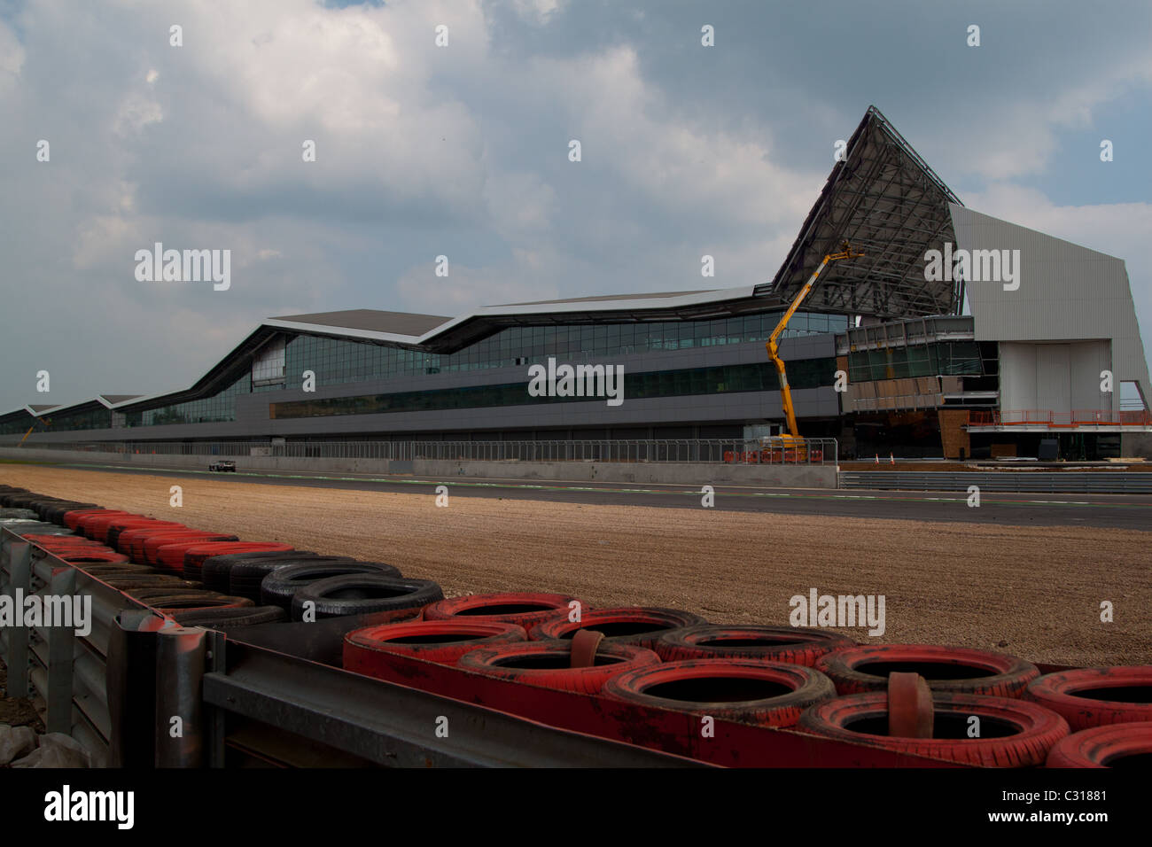Silverstone wing building hi-res stock photography and images - Alamy
