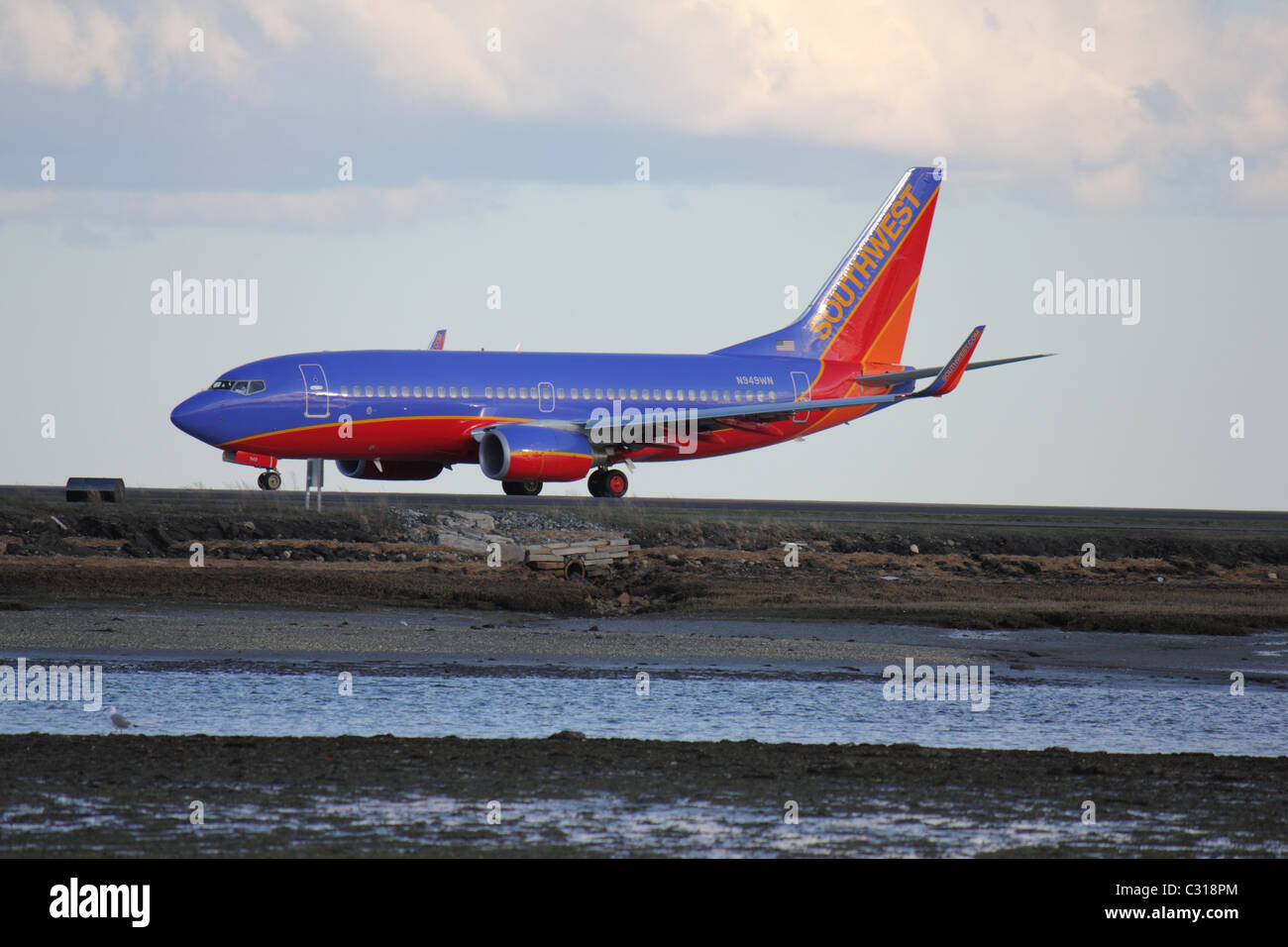 Southwest airlines boeing 737 hi-res stock photography and images - Alamy