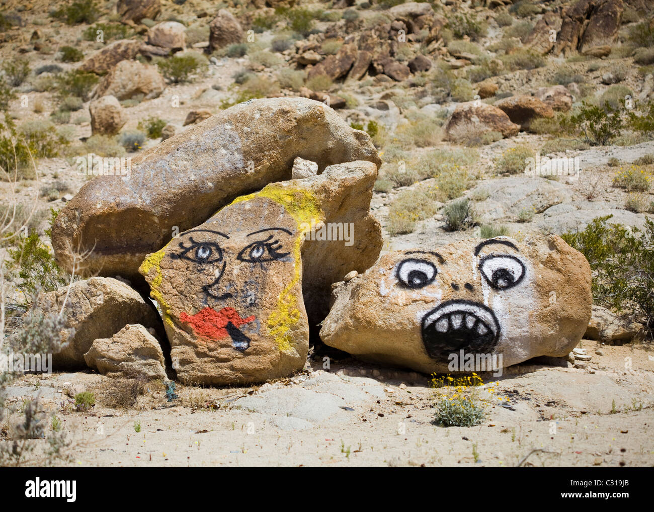 Graffiti rock hi-res stock photography and images - Alamy