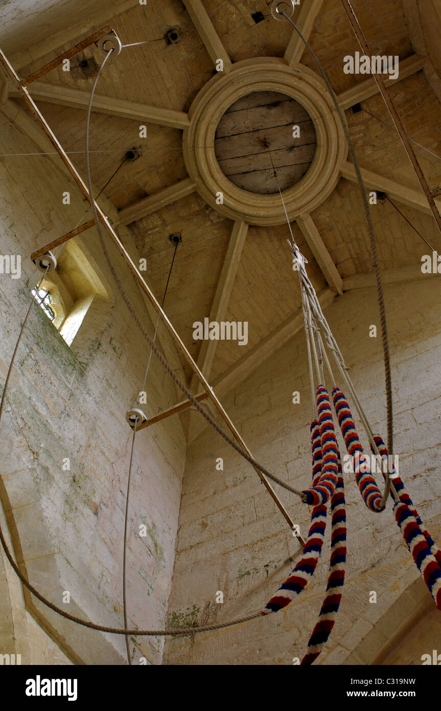 Church Bell Ropes Ringing High Resolution Stock Photography and Images ...