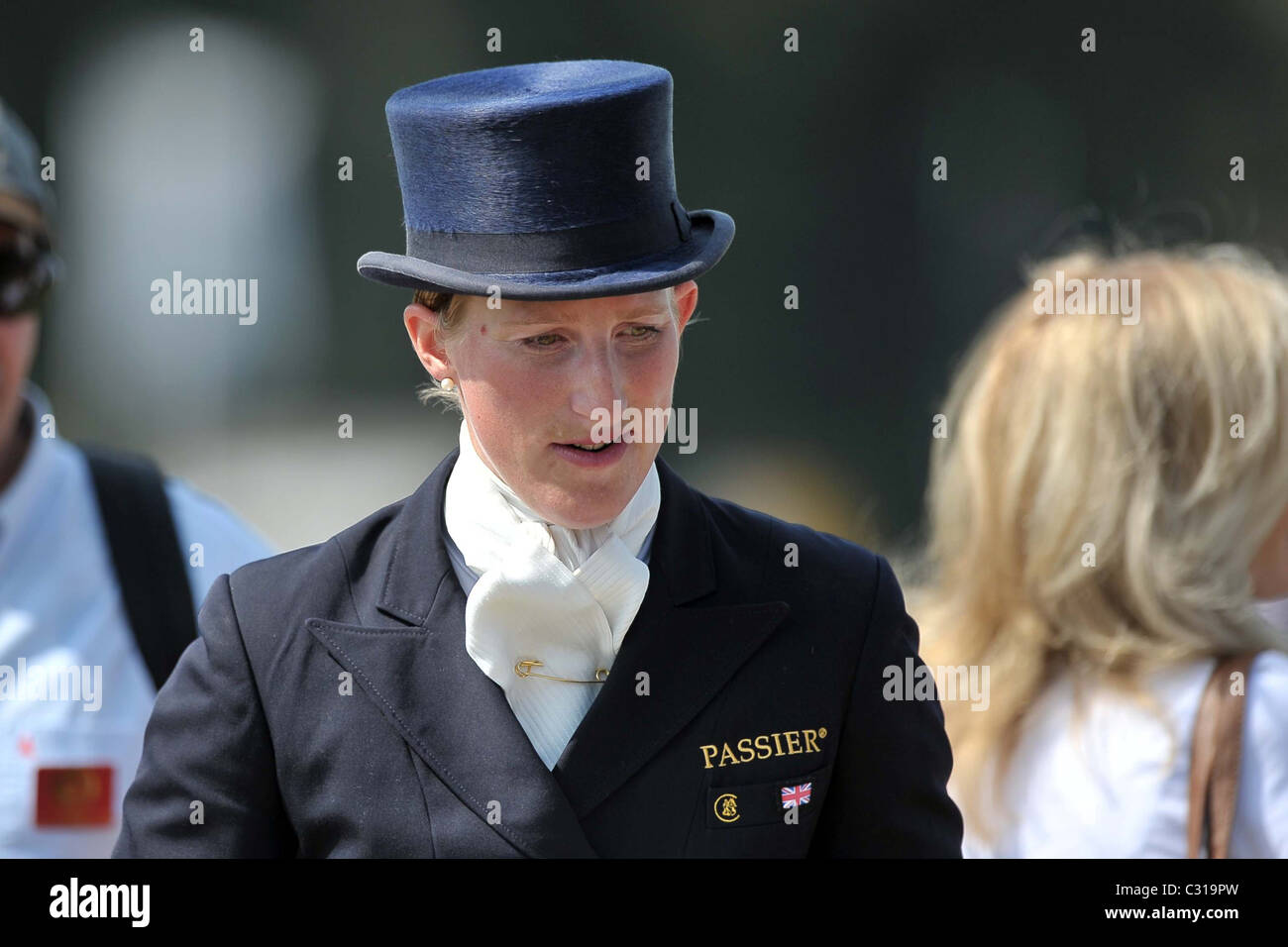 Ruth Edge. Mitsubishi Badminton Horse Trials, 2011 Stock Photo - Alamy
