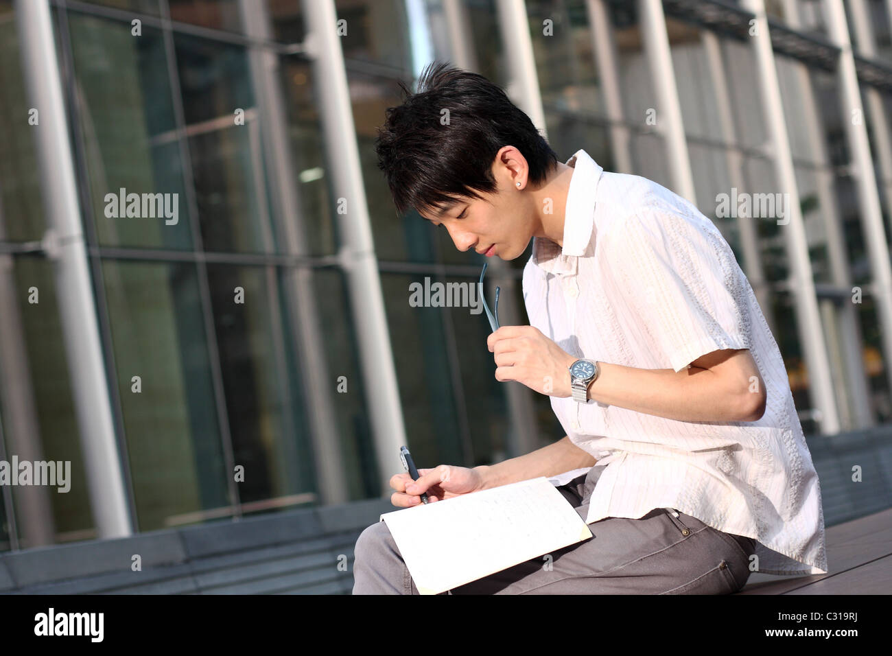 Chinese handwriting book hi-res stock photography and images - Alamy