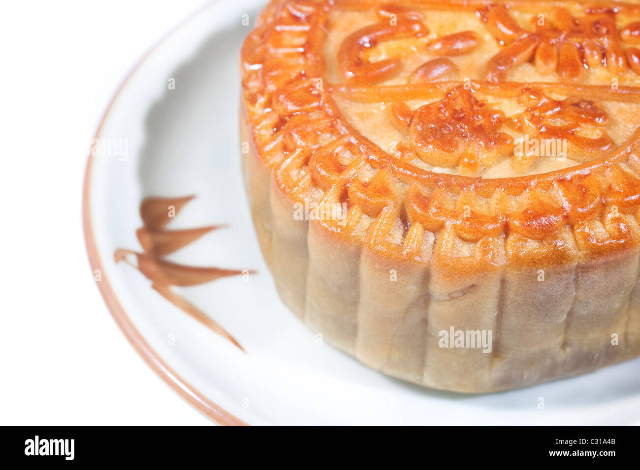 Moon cakes. Traditional food for the Chinese mid Autumn festival on ...
