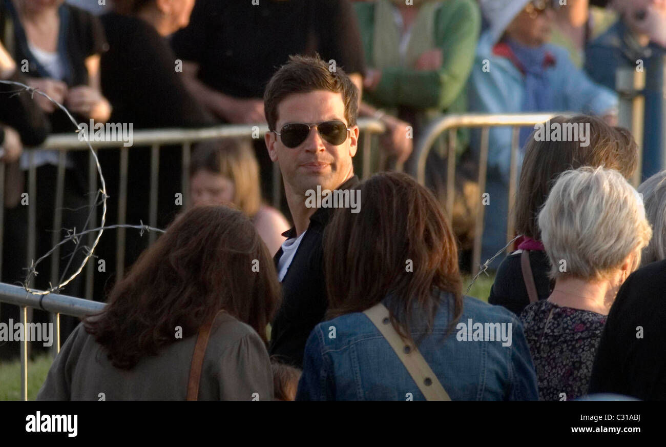 Television presenter Gethin Jones at the Passion play staring Michael ...