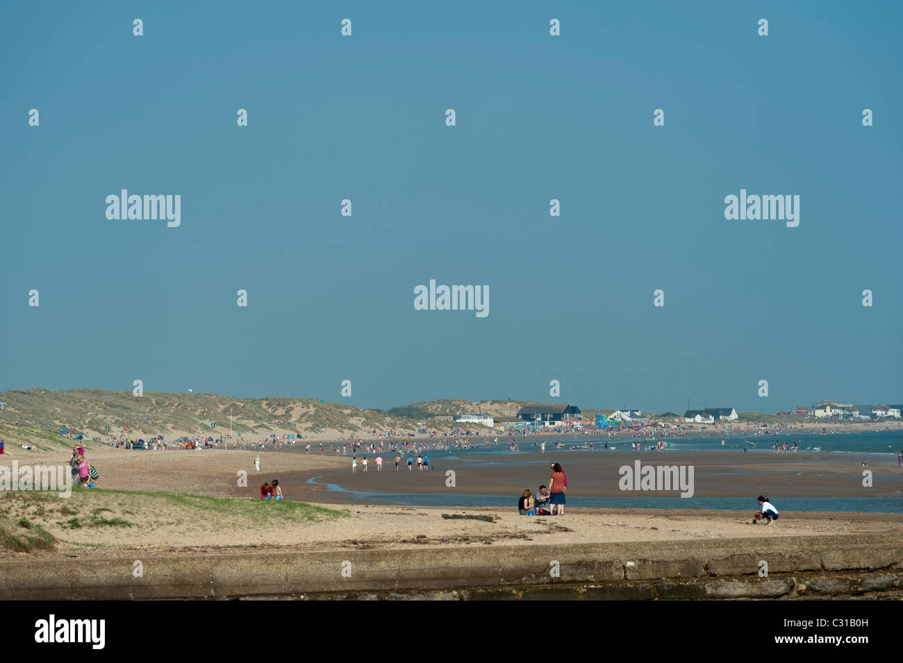 Camber Sands beach Kent England UK Stock Photo - Alamy