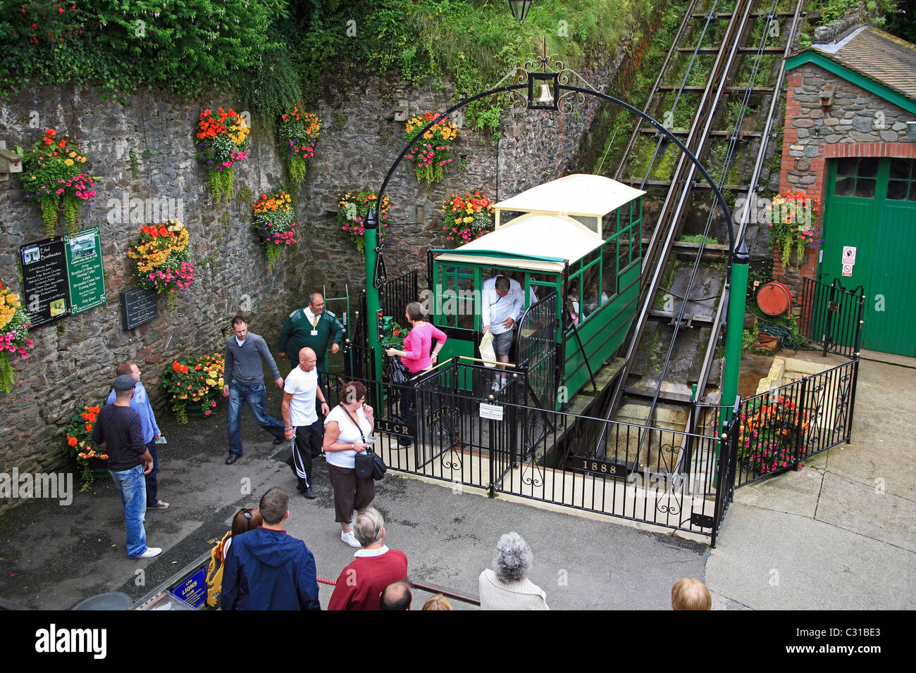Lynton railway station hi-res stock photography and images - Alamy