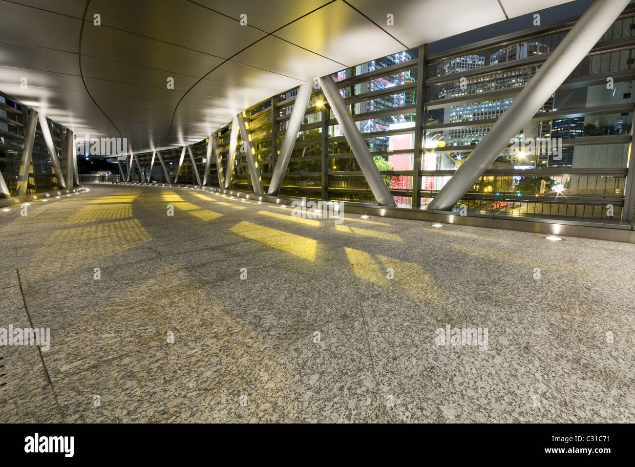 Modern footbridge hi-res stock photography and images - Alamy