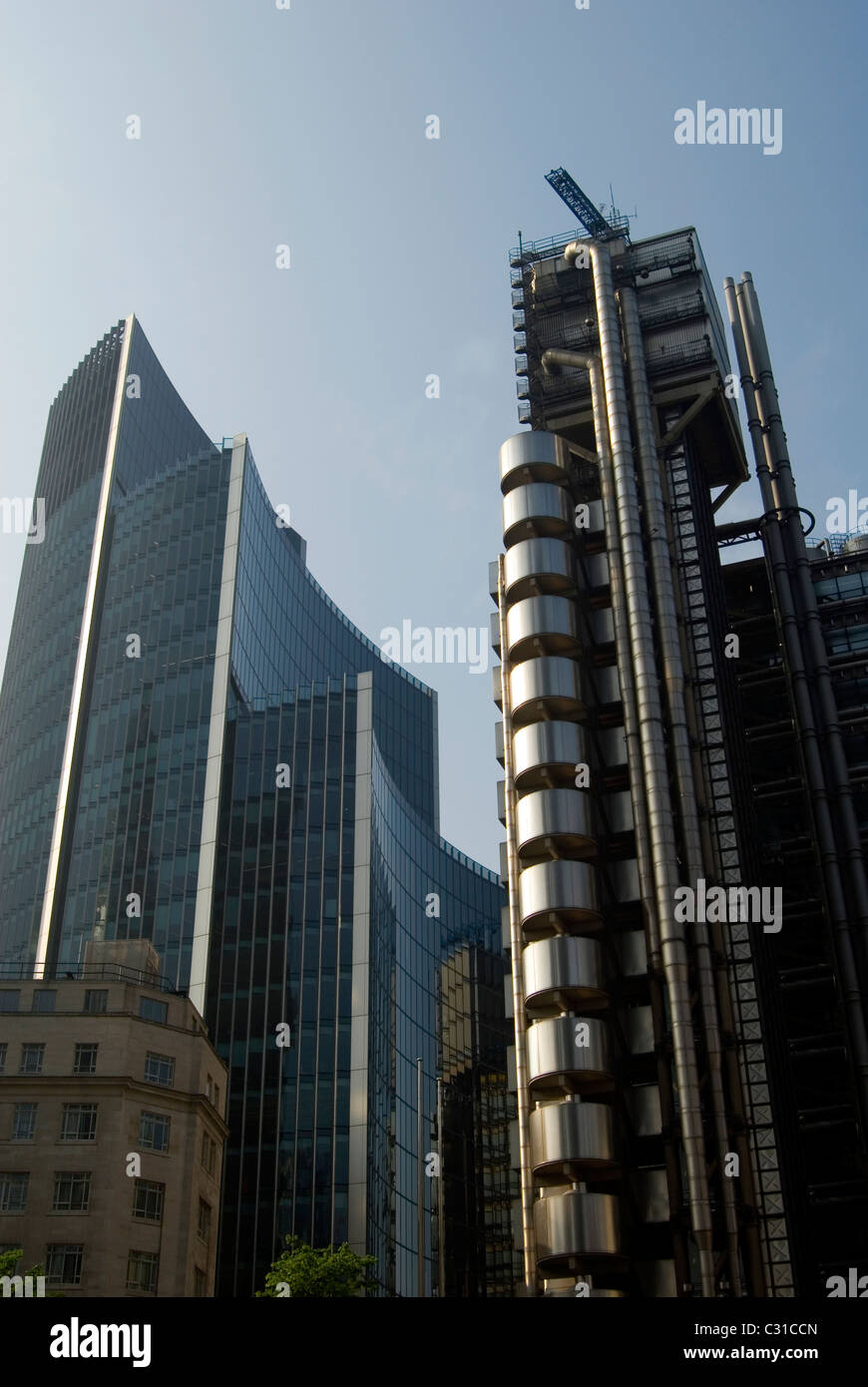 Financial Center at the City of London Stock Photo - Alamy