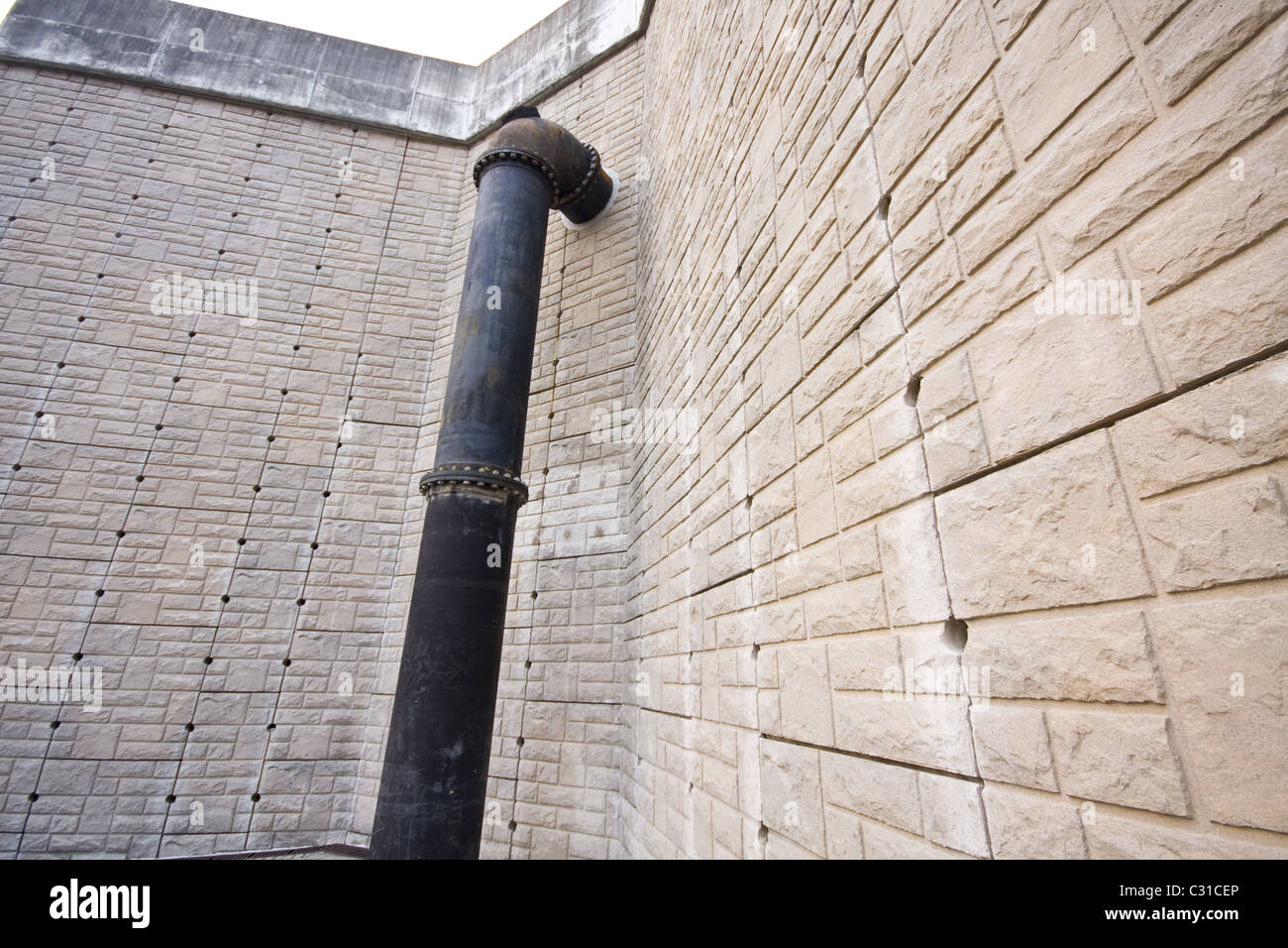 close up shot of huge water pipe Stock Photo - Alamy