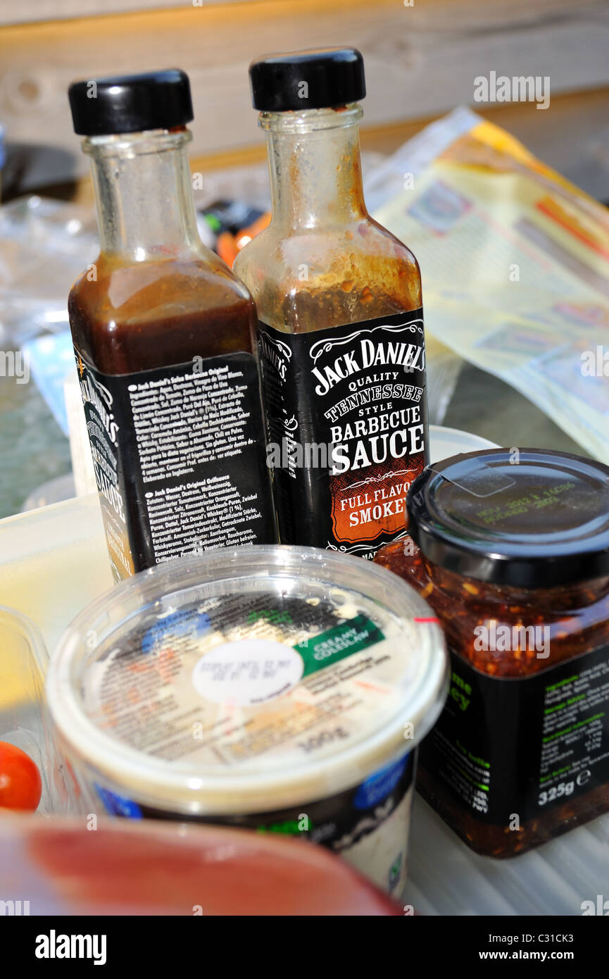 Barbecue sauce bottle hi-res stock photography and images - Alamy